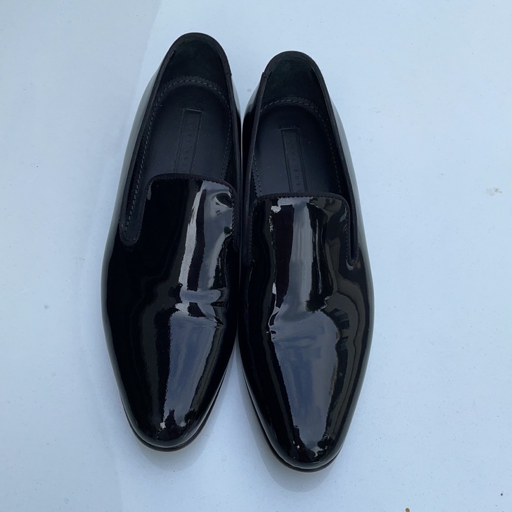 Boss Smoking Shoe- Patent Leather - Gem